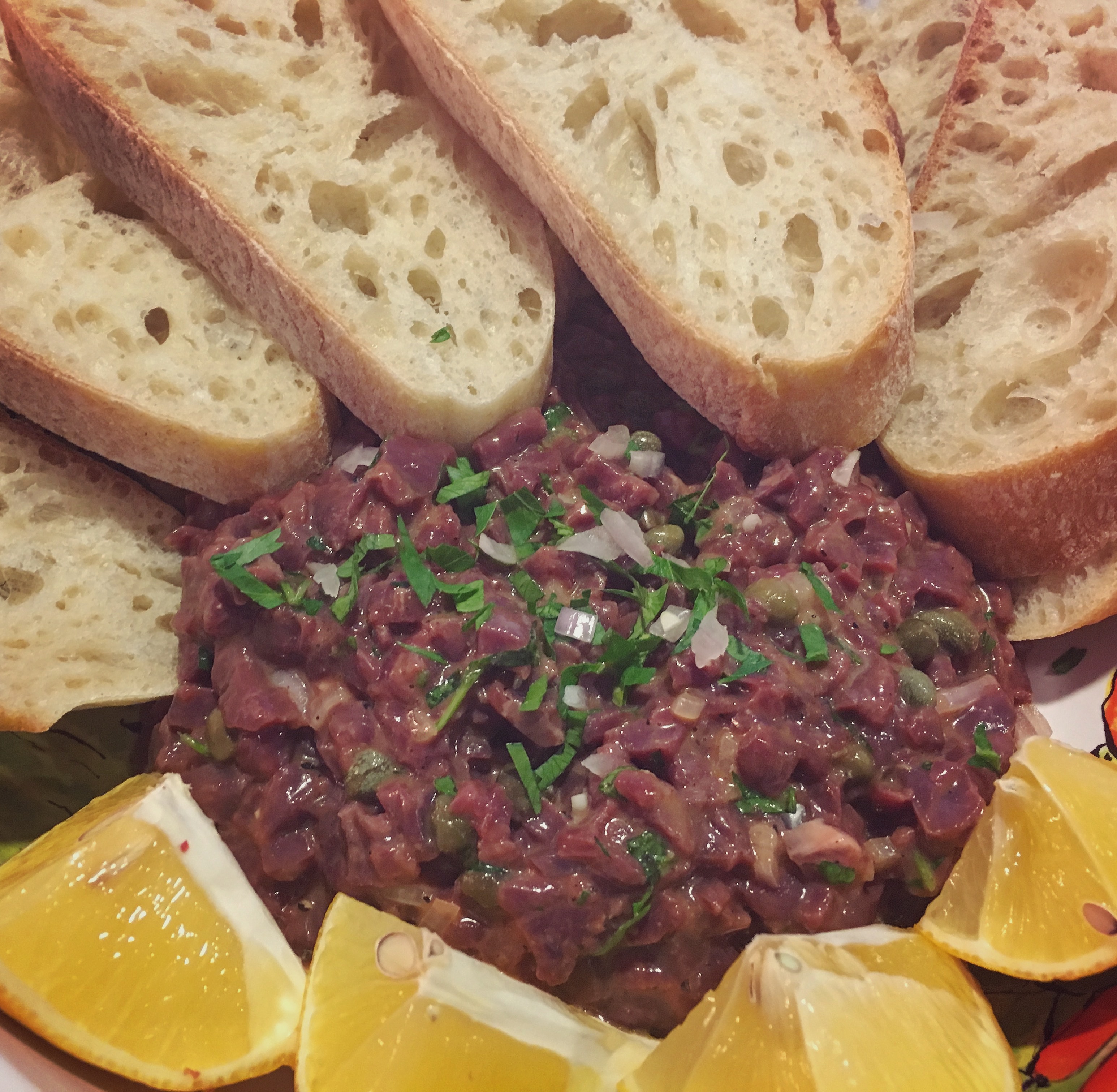 Venison Heart Tartare - REDDOG OUTFITTERS